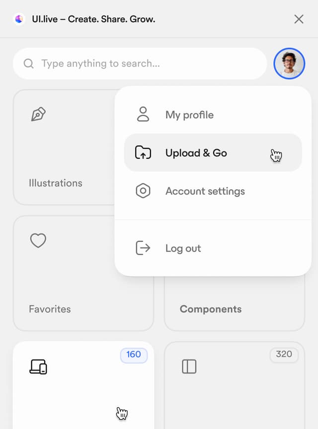 UI.live - Create. Share. Grow.